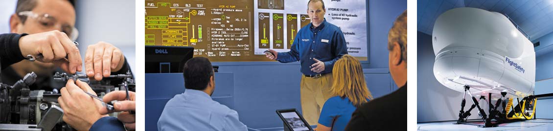 Dassault Falcon 2000, 2000EX Training for Pilots and Technicians