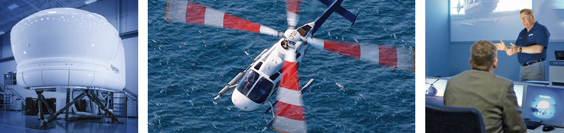 Bell 407 Training for Helicopter Pilots by FlightSafety International